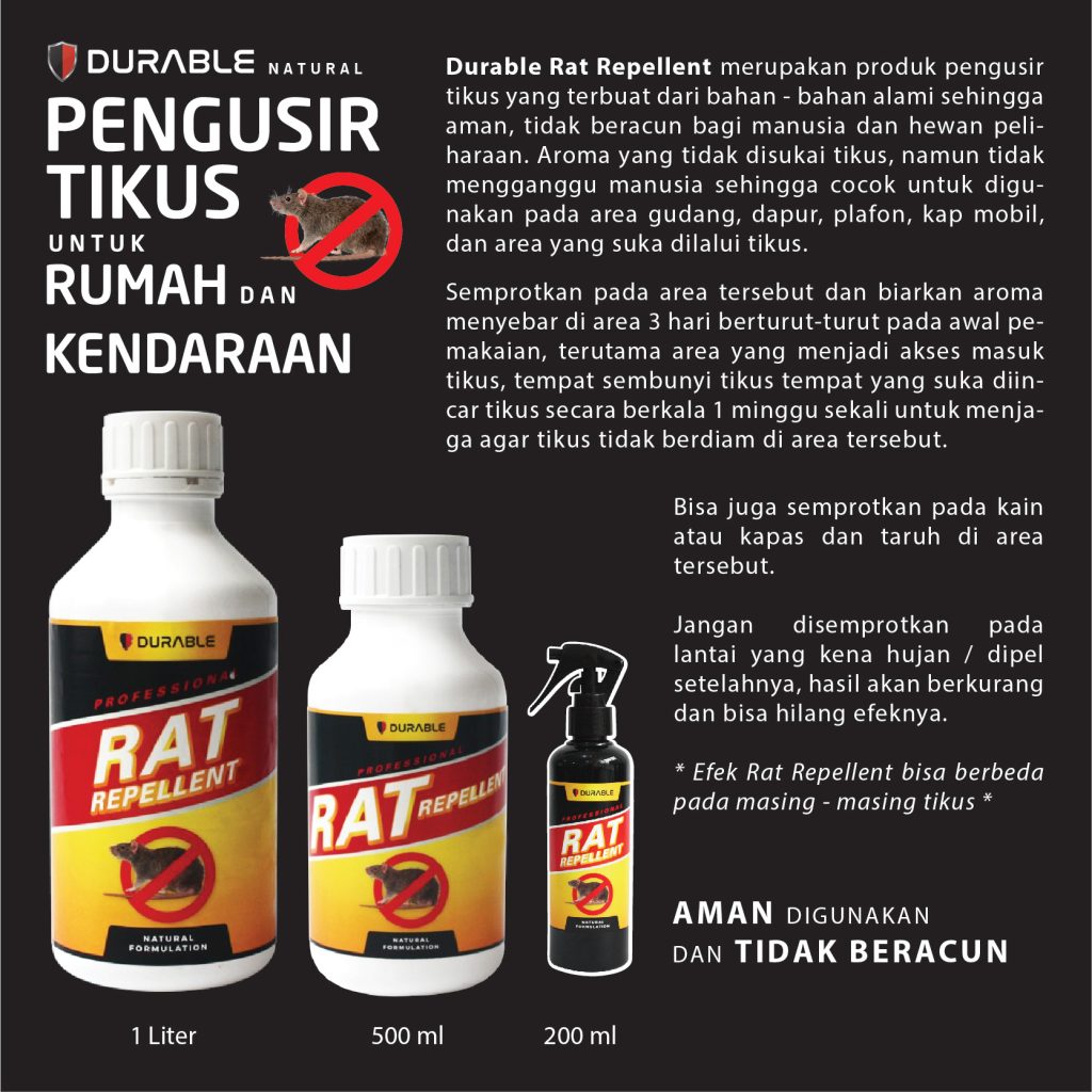 X-MOS Pengusir Tikus Rat Repellent Anti Tikus Mobil dan Rumah