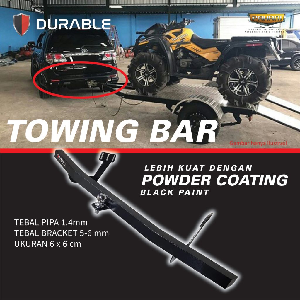 Toyota Innova Dan All New Reborn Towing Bar Durable | Pengaman Belakang